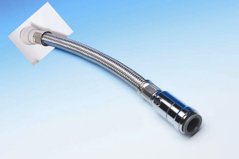 15mm x 15mm x 500mm Braided Service Valve