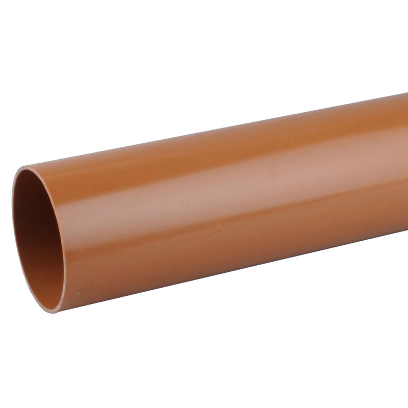 3mtr 160mm UG630 Plain Ended Pipe