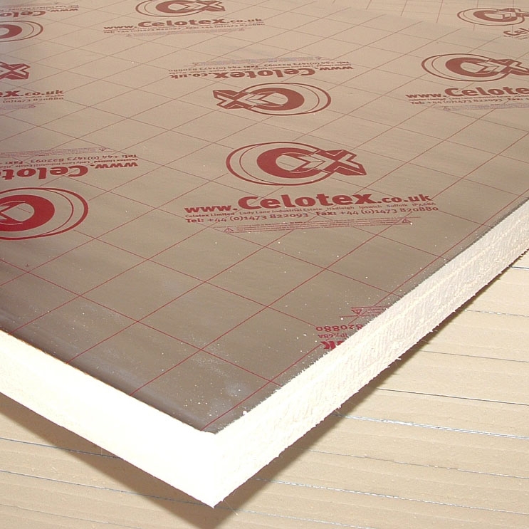 70mm Celotex GA4070 PIR Insulation Board 2400 x 1200mm