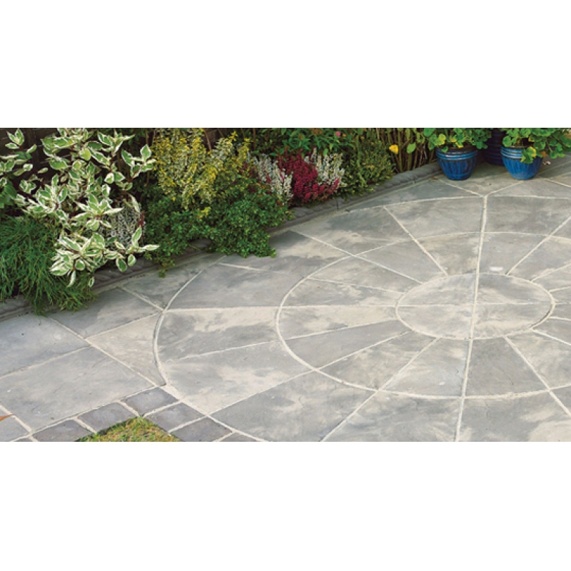 Bradstone Old Riven Paving 2 Ring Circle Squaring Off Kit